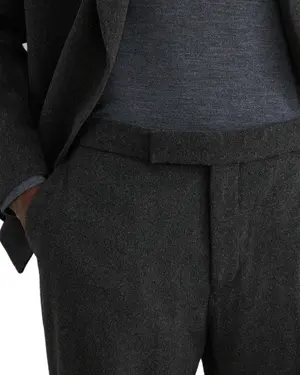 REISS Found Tailored Fit Flannel Suit Trousers