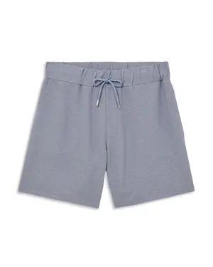 REISS Printed Stripe 6.7 Shorts - Blue