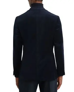 REISS Aspara Cotton Blend Classic Fit Blazer