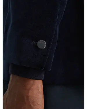 REISS Aspara Cotton Blend Classic Fit Blazer
