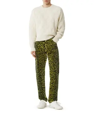 LANVIN Cable-knit Wool Sweater - Cloud