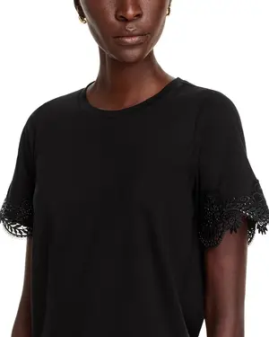 Kobi Halperin Jil Lace Trim Blouse