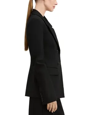 Derek Lam 10 Crosby Sharon Stretch Twill Double Breasted Blazer