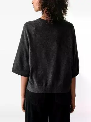 Marc O'polo Short-sleeve Round-neck Knitted T-shirt