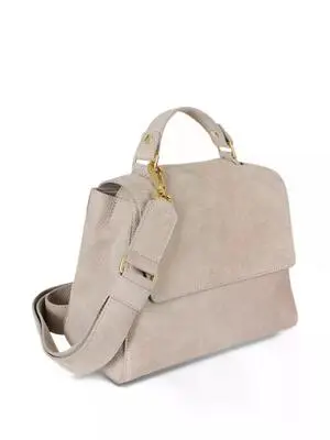Orciani Small Sveva Nabucco Leather Shoulder Bag - Neutrals