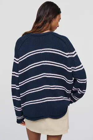 PILCRO Harlo 100% Cotton Boxy Cardigan