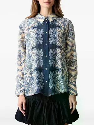 MORGAN Paisley-print Shirt
