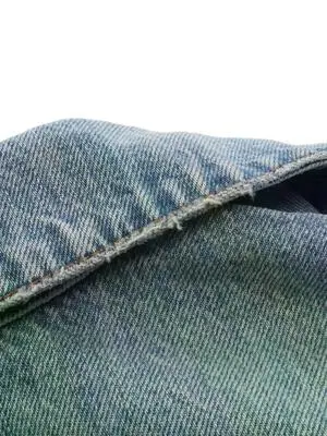 Gucci 2010s Les Pommes Apple-patch Denim Jacket