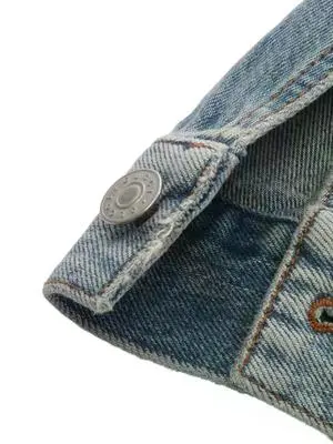 Gucci 2010s Les Pommes Apple-patch Denim Jacket