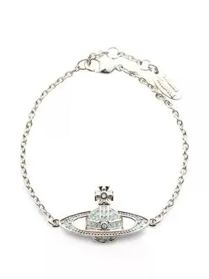 VIVIENNE WESTWOOD Mini Bas Relief Bracelet - Silver