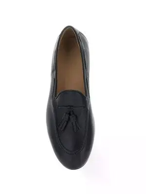 Emporio Armani Tassel Leather Loafers