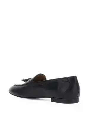 Emporio Armani Tassel Leather Loafers