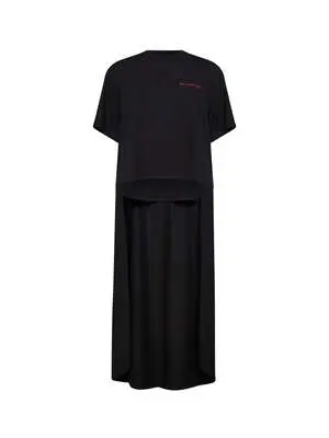 Balenciaga Black Back Gradient Train T-shirt - Multicolor
