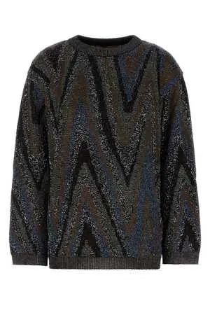 Missoni Embroidered Nylon Blend Sweater - Multicolor