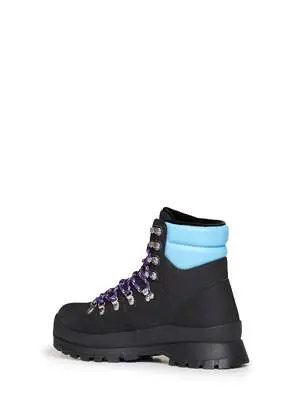 Off-White Black Nubuck Hiking Boots