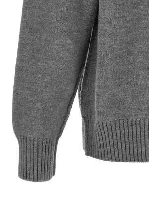AMI Paris Grey De Coeur' Sweater