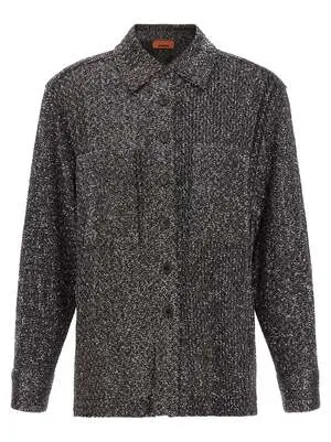 Missoni Zigzag Sequin Shirt - Gray