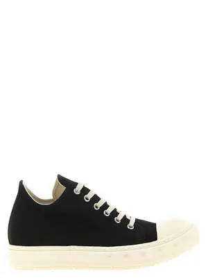 Rick Owens Low Sneaks' Sneakers - Black