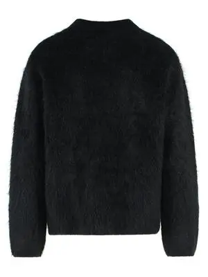 Séfr Haru' Alpaca Blend Sweater - Black