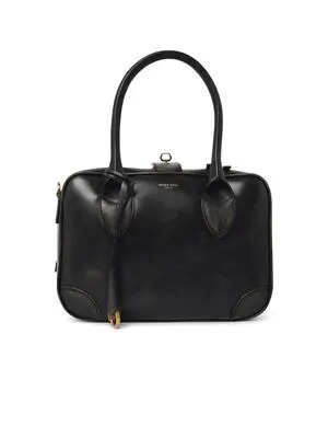 GOLDEN GOOSE Vintage 'vita New' Leather Bag - Black