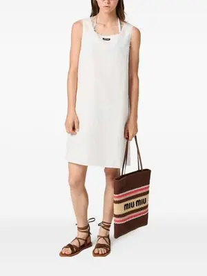 Miu Miu Crochet Tote Bag