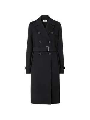 Fendi Ff Wool Trench Coat