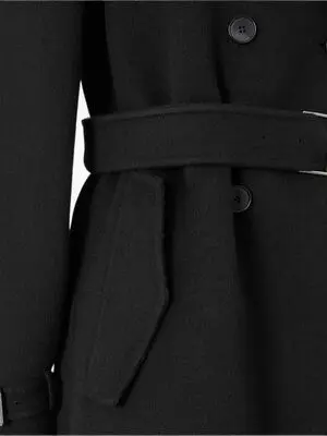 Fendi Ff Wool Trench Coat