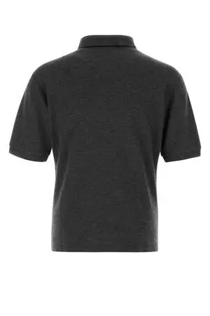 Giorgio Armani Graphite Cashmere Polo Shirt