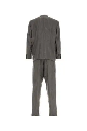 Giorgio Armani Embroidered Wool Suit