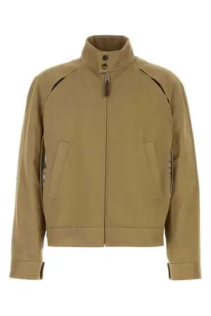 Loewe Cappuccino Gabardine Jacket - Brown