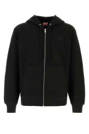 Kenzo Cotton Sweatshirt - Black