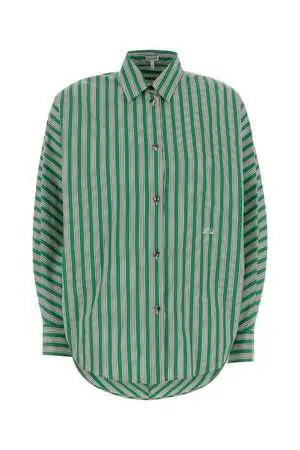 Loewe Embroidered Poplin Shirt - Multicolor