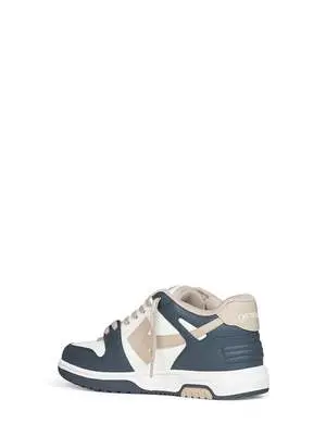 Off-White Green And Beige Out Of Office Sneakers - Multicolor