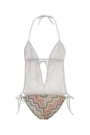 Missoni Embroidered Polyester Swimsuit