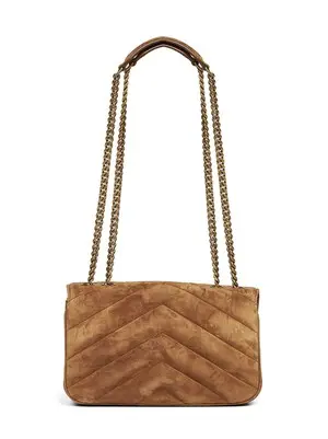Saint Laurent Caramel Cognac Loulou Small Shoulder Bag - Multicolor