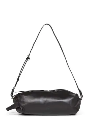 LEMAIRE Dark Chocolate The Care Slingback Shoulder Bag - Multicolor