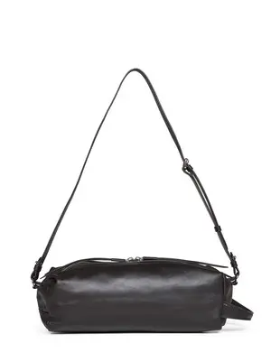 LEMAIRE Dark Chocolate The Care Slingback Shoulder Bag