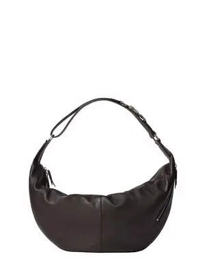 LEMAIRE Dark Chocolate Quiver Clip Shoulder Bag
