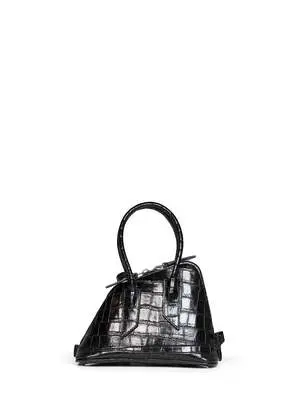 Attico Black Superattico 10 Sant Ambroeus Mini Top Handle Bag - Multicolor