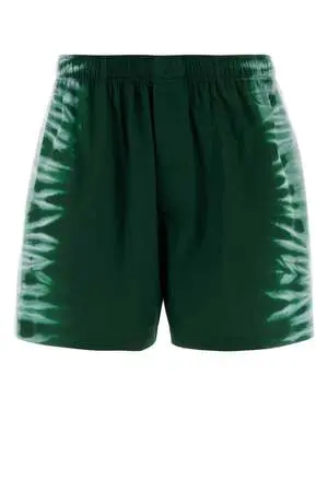 Balenciaga Poplin Bermuda Shorts - Printed