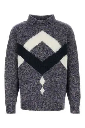 Giorgio Armani Alpaca And Virgin Wool Sweater - Multicoloured