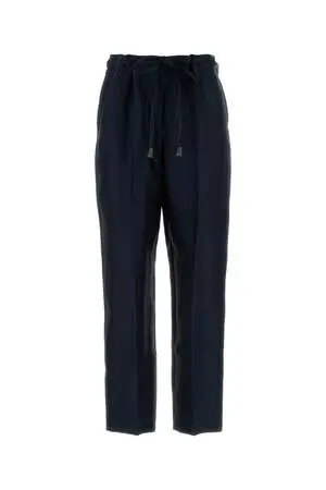 Giorgio Armani Viscose-wool Blend Tailored Pant