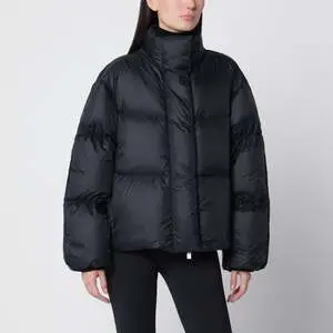 Herno Short Down Jacket In Nylon - Black