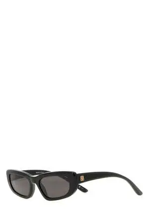 Balenciaga Palma Rectangle Sunglasses - Black