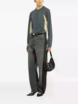 SEMICOUTURE Delia Contrast-panel Cardigan