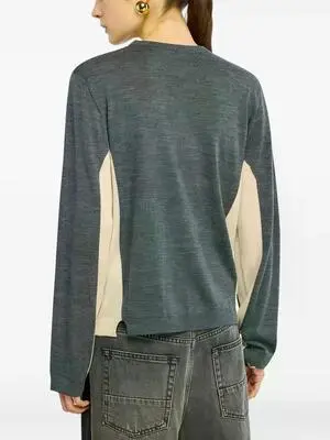 SEMICOUTURE Delia Contrast-panel Cardigan