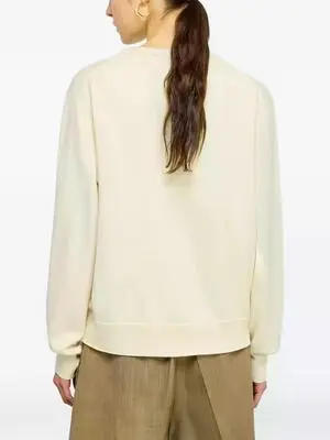 SEMICOUTURE Yasmina Asymmetric Button-fastening Sweater