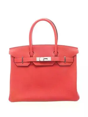 Hermès 2018 30 Birkin Handbag - Red