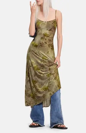 Desigual Adjustable Strap Slipdress - Multi