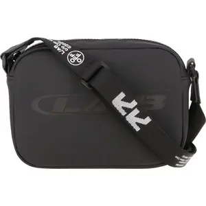 Off-White Avenue Faux Leather Crossbody Bag - Black